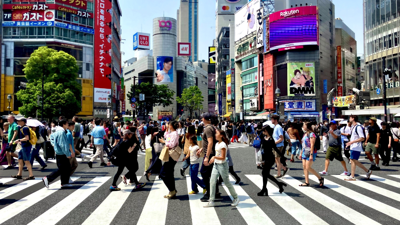 Shibuya Crossing Tokyo – Scramble Crossing Near Shibuya Station