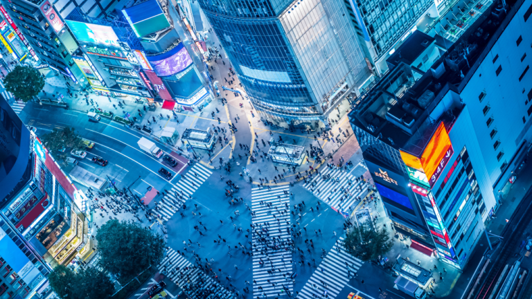 Shibuya Crossing Tokyo – Scramble Crossing Near Shibuya Station