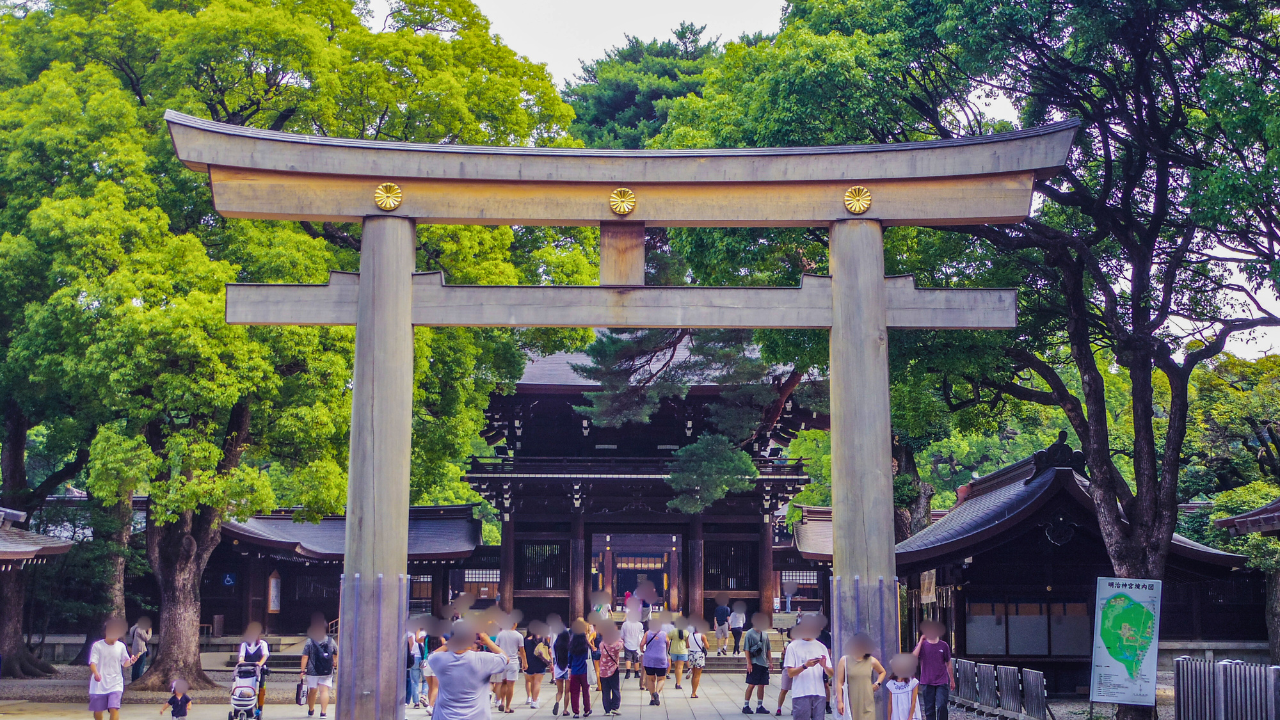Meiji Shrine | Shinto Shrine in a Forest Park