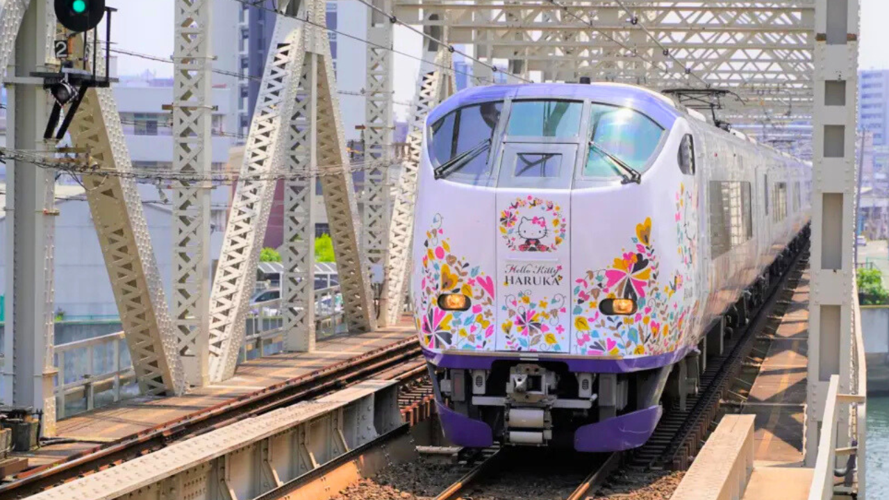 Kansai Airport to Kyoto by JR Haruka Express